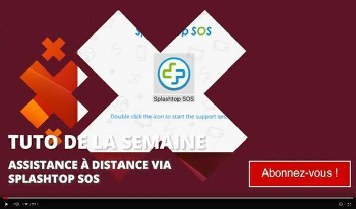 Tuto : assistance à distance avec Splashtop SOS - MAC OS REPARATIONS